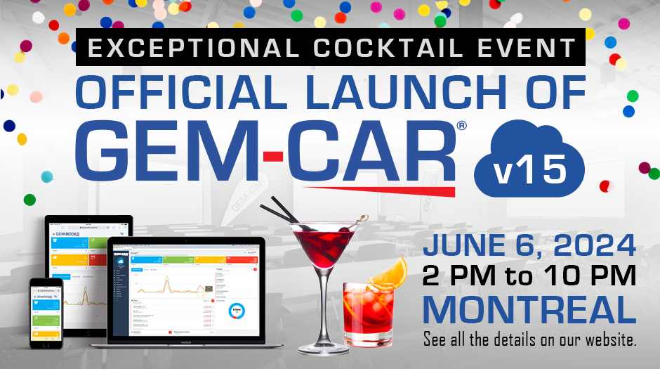 GEM-CAR Official V15 Launch: An Exceptional Cocktail Event - GEM-EQUIP